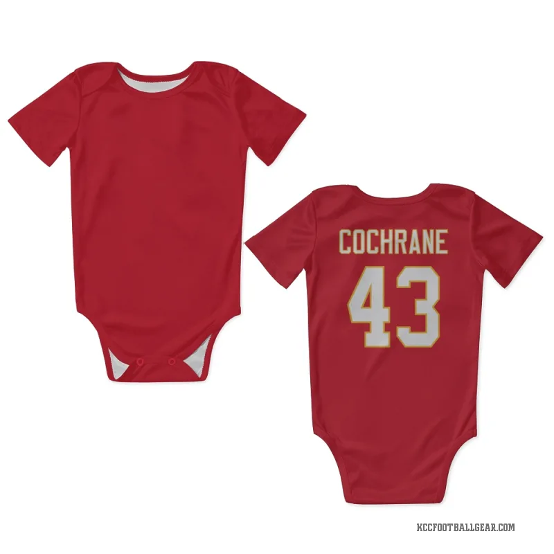 Jack Cochrane Bodysuit | Authentic Kansas City Chiefs Jack Cochrane ...