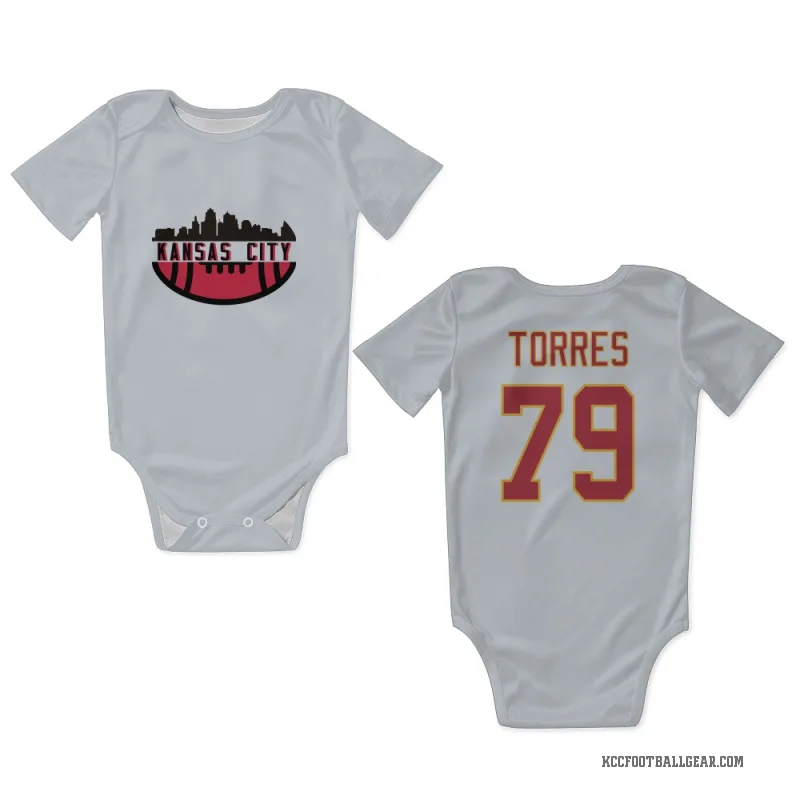 Nick Torres Bodysuit | Authentic Kansas City Chiefs Nick Torres ...